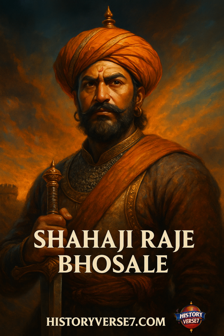 🔱Shahaji Raje Bhosale – The Unshaken Sword Behind Swarajya’s First 7 ...